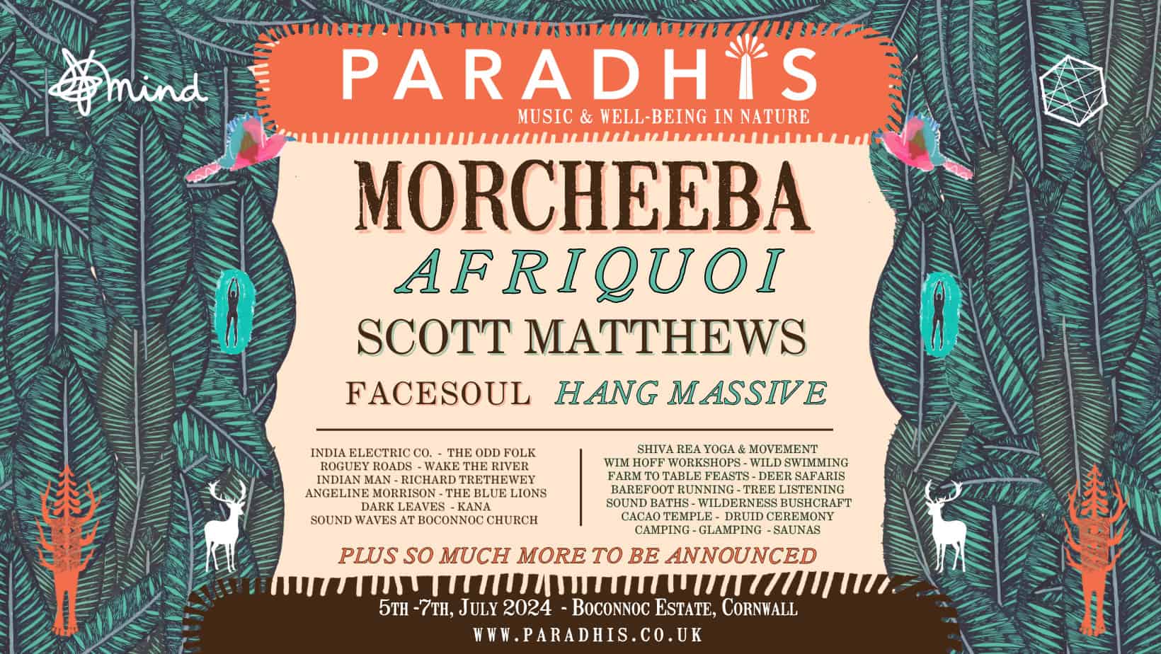 Paradhis Festival 2024 - Cornwall Holidays